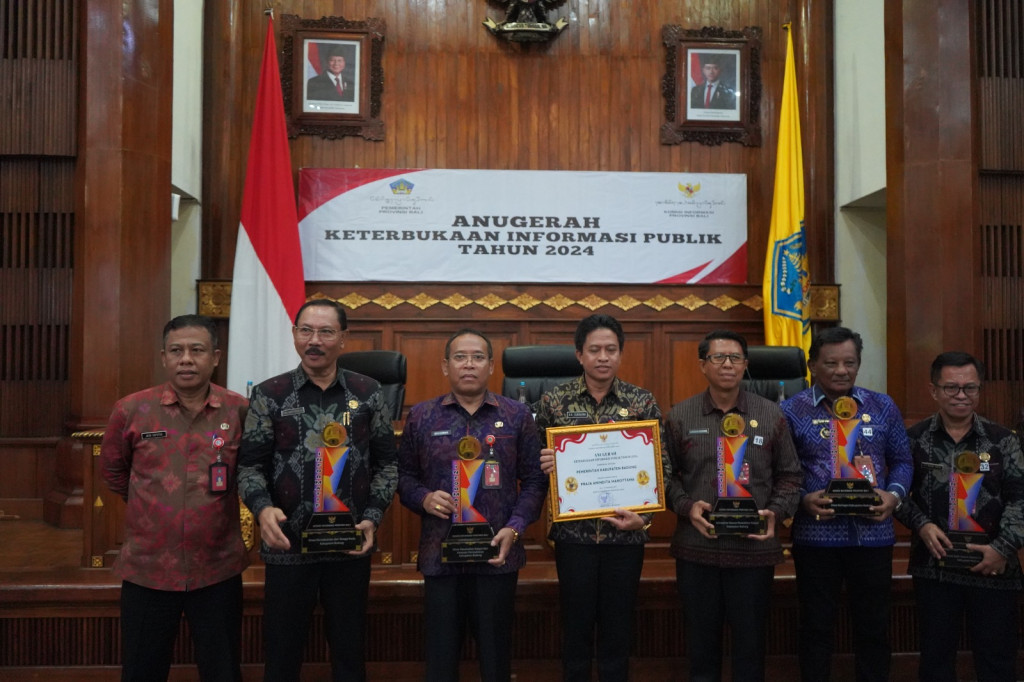Anugerah Keterbukaan Informasi Publik (KIP) Tahun 2024 | Dpkp Badung